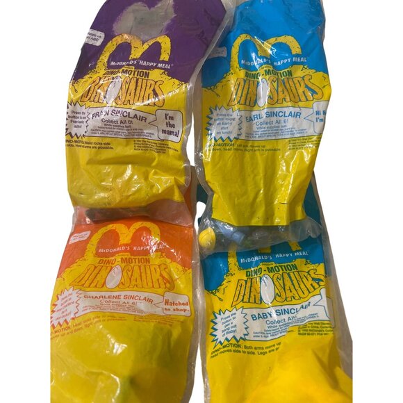 McDonald's | Toys | Vintage Lot Of 4 Mcdonalds Happy Meal Toys ...